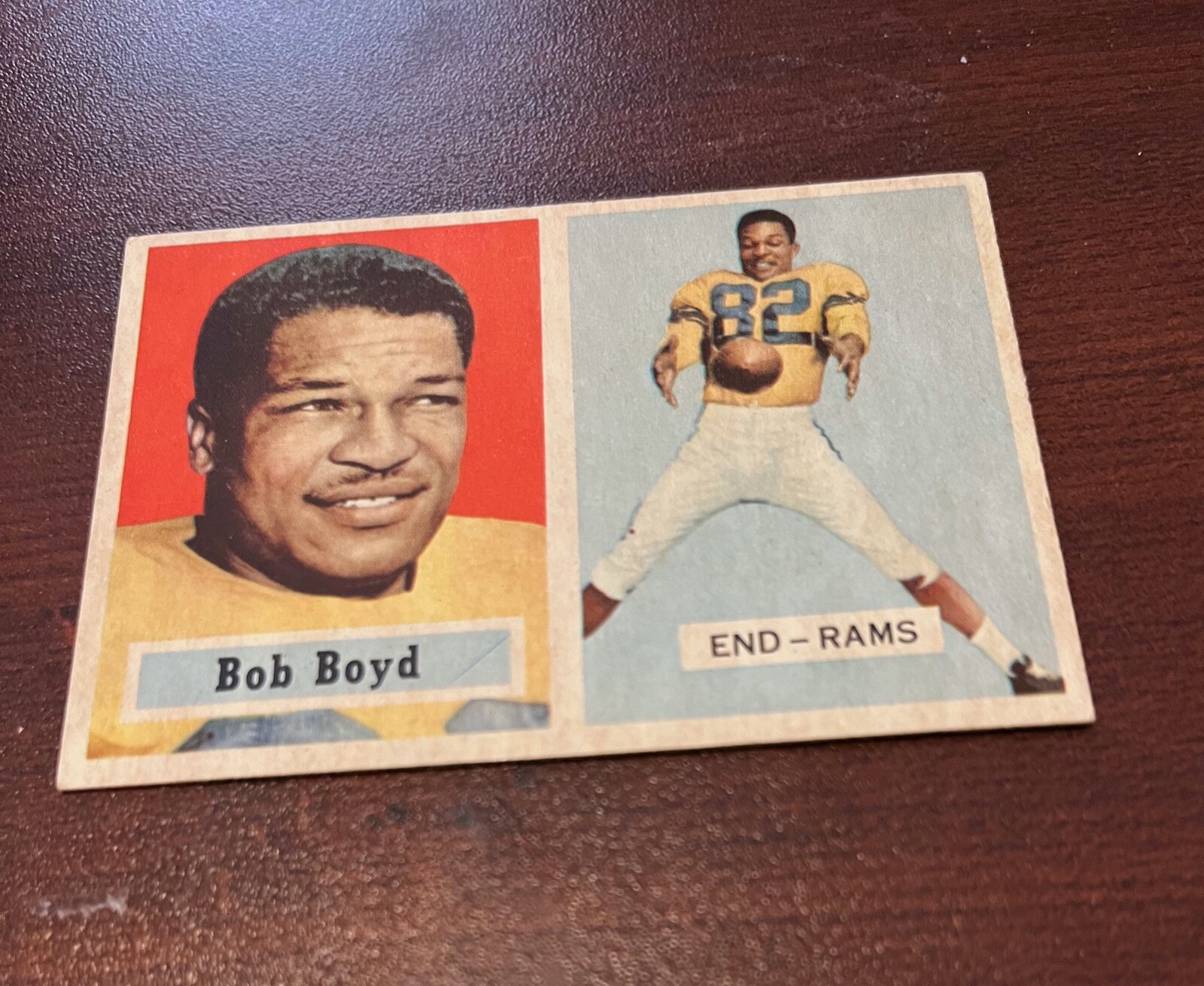 1957 Topps NFL #70 Bob Boyd Los Angeles Rams | eBay