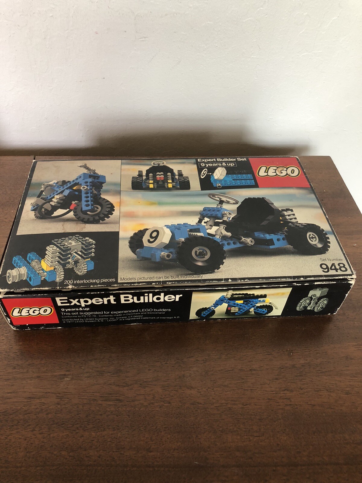Vintage Lego BOX ONLY Set 948 Expert builder Set 1977 | eBay