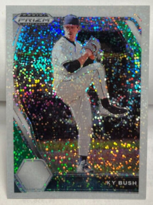 Ky Bush 2021 Panini Prizm Draft Picks WHITE SPARKLE Prizm SP #PDP45 ...