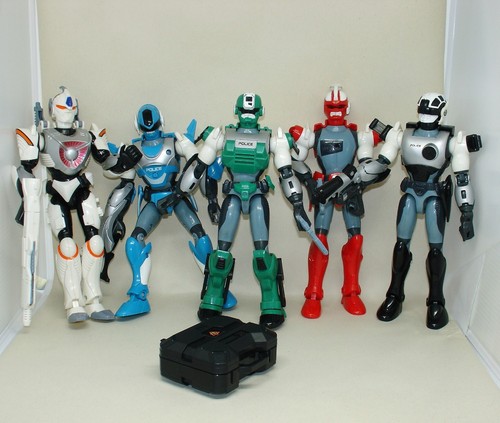 Zap Power Force Cybercop 1988 Takara LOT Lucifer Jupiter Mars Mercury ...