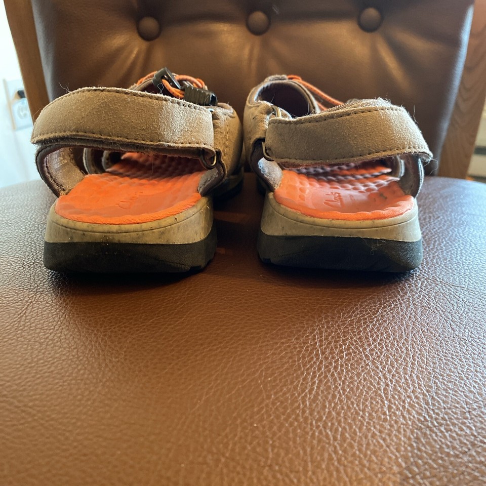 Clarks Collection Sandals Womens 9M Hiking Fisherman 13291 Leather Flat ...