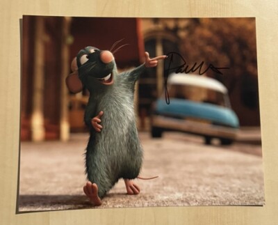 PATTON OSWALT HAND SIGNED 8x10 PHOTO RATOTOULLIE VOICE ACTOR ...