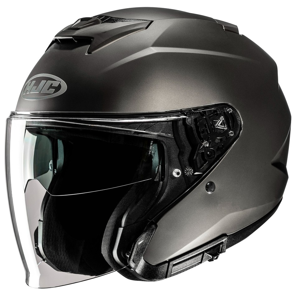 HJC i31 Sun Shield Motorcycle Helmet Matte Titanium Gray 2XL XXL I-31 ...