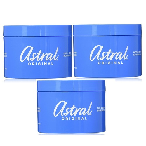 3 x ASTRAL ORIGINAL MOISTURISING CREAM 500ml | eBay