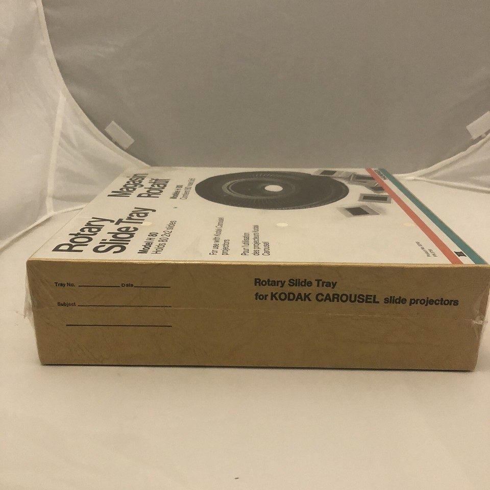 Magasin Rotatif Rotary Slide Tray Model H 80 Kodak Carousel Holds 80 ...
