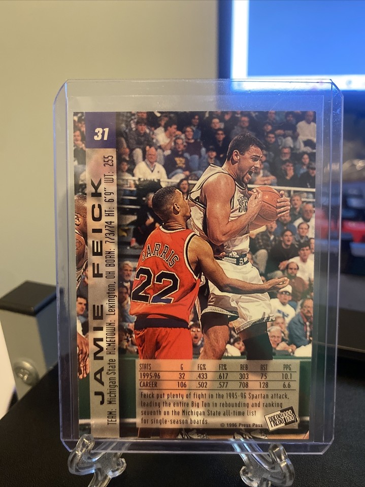 1996 Press Pass Swisssh Jamie Feick #31 | eBay