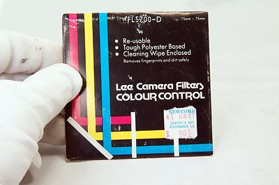 Fl 5700-D Lee Camera Filter Sqaure 75X75mm 3X3" Color Control FL-D | eBay