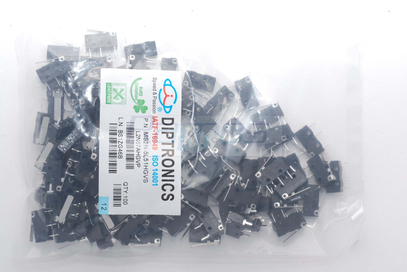 MS2N-5L51HGVS DIPTRONICS Micro- Lot De 100 Pièces Neuf Stock En Italie | eBay