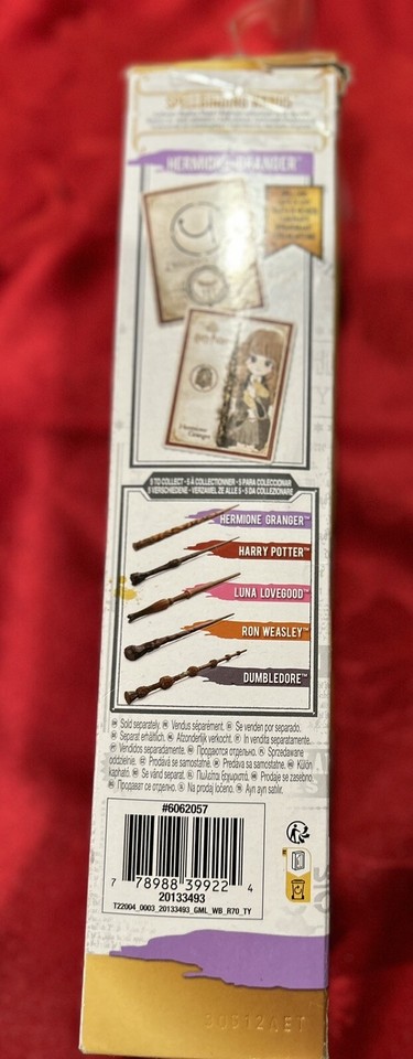 Wizarding World Harry Potter 12" Spellbinding Hermione Granger Wand ...