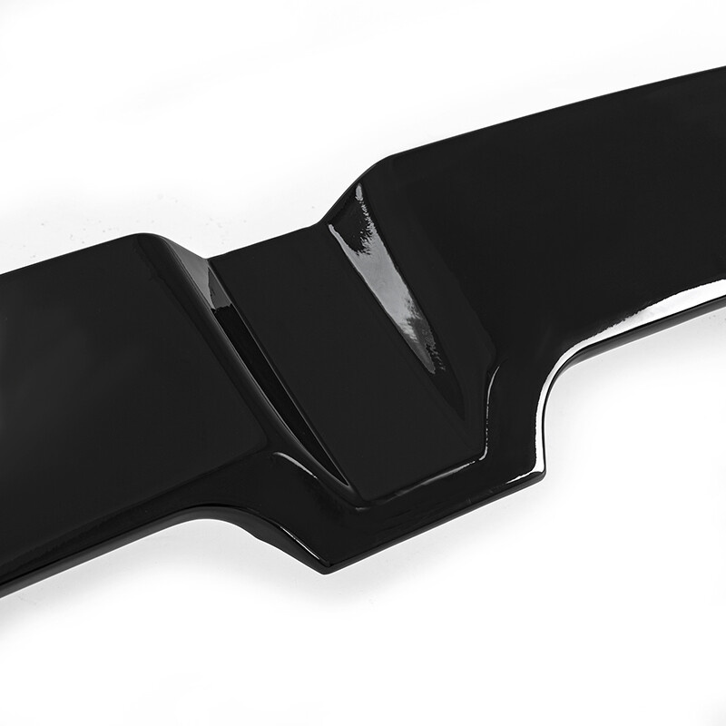 FOR VW POLO MK5 6R 6C OTG STYLE GLOSSY BLACK REAR ROOF BOOT SPOILER LIP ...