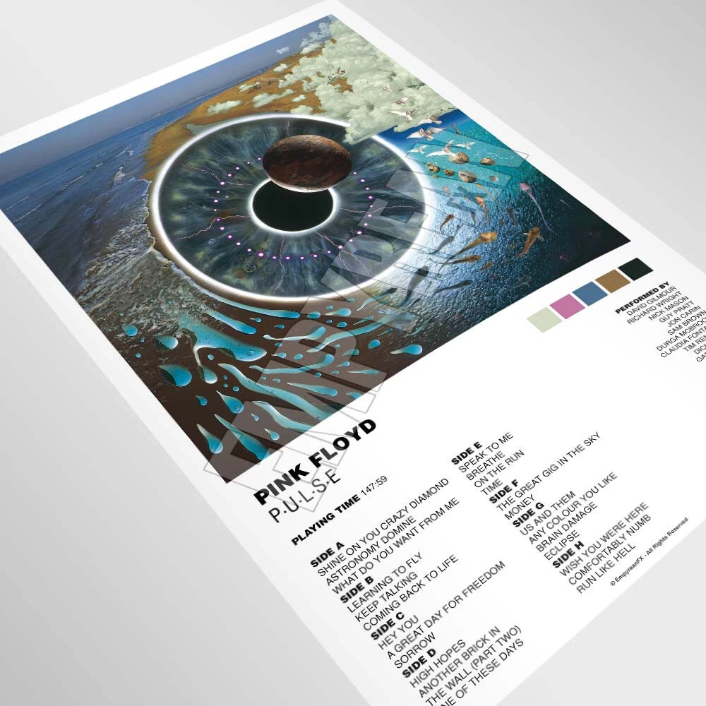 Pink Floyd Pulse Album Cover