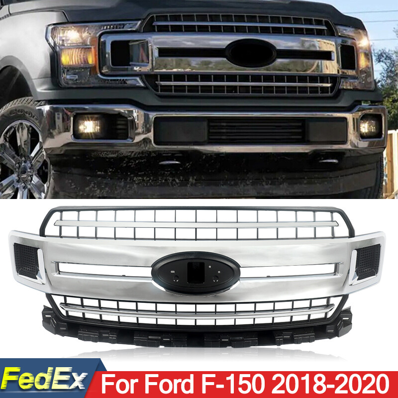 Replace For JL3Z-8200-EA Front Radiator Grille Fit Ford F-150 2018-2020 ...
