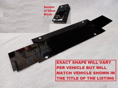 Corvette C4 INTAKE PLENUM MANIFOLD COVER Fits 1992 Gloss Black Aluminum ...