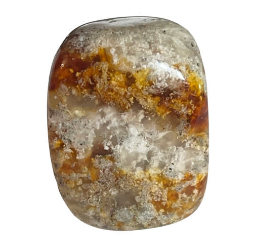 Flower Agate - Tumbled Stone - Stone Of Dreamers - C | eBay