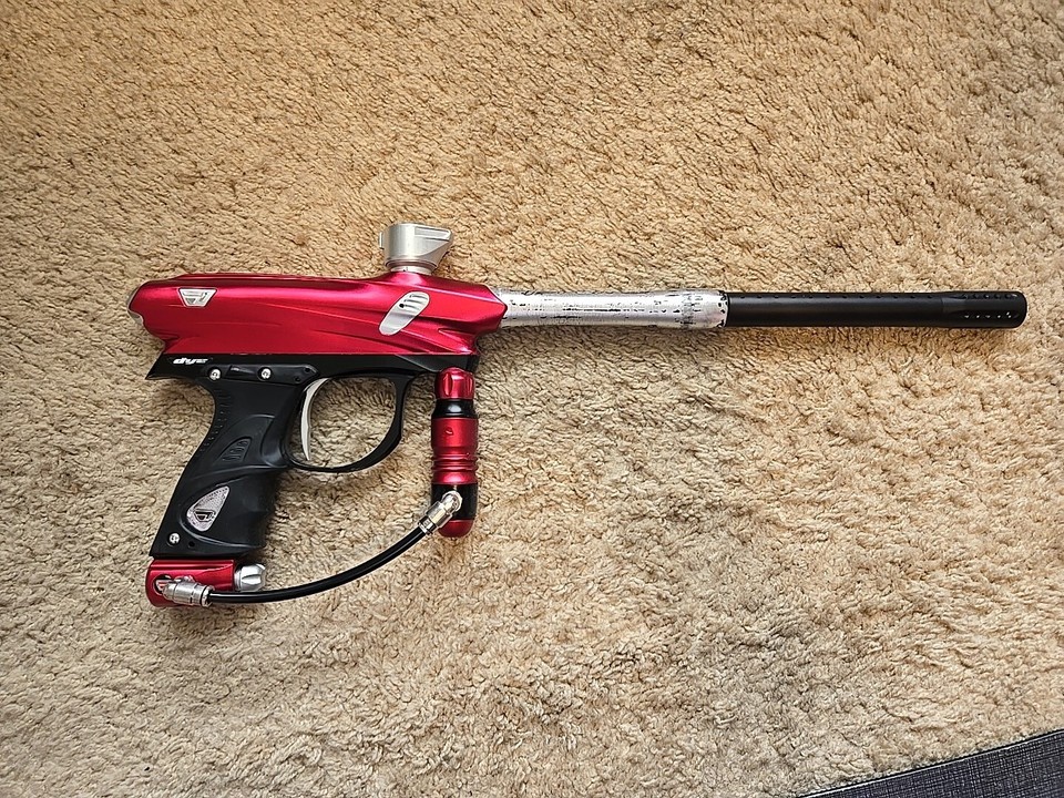 Used Proto 07 PMR Electronic Paintball Marker - Red / Black - No ...