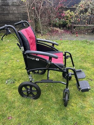 Excel G-Logic Lightweight Transit Wheelchair. Excellent Condition ...