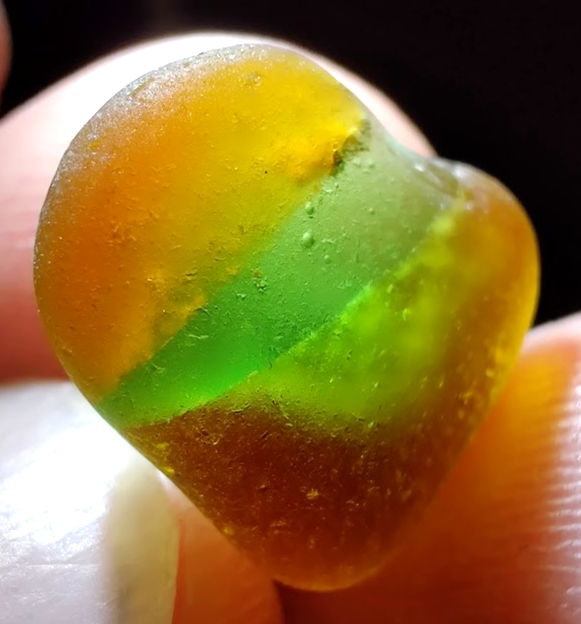 The Best Bonfire Sea Glass Swirl Multi I Ever Found! Real Davenport Sea ...