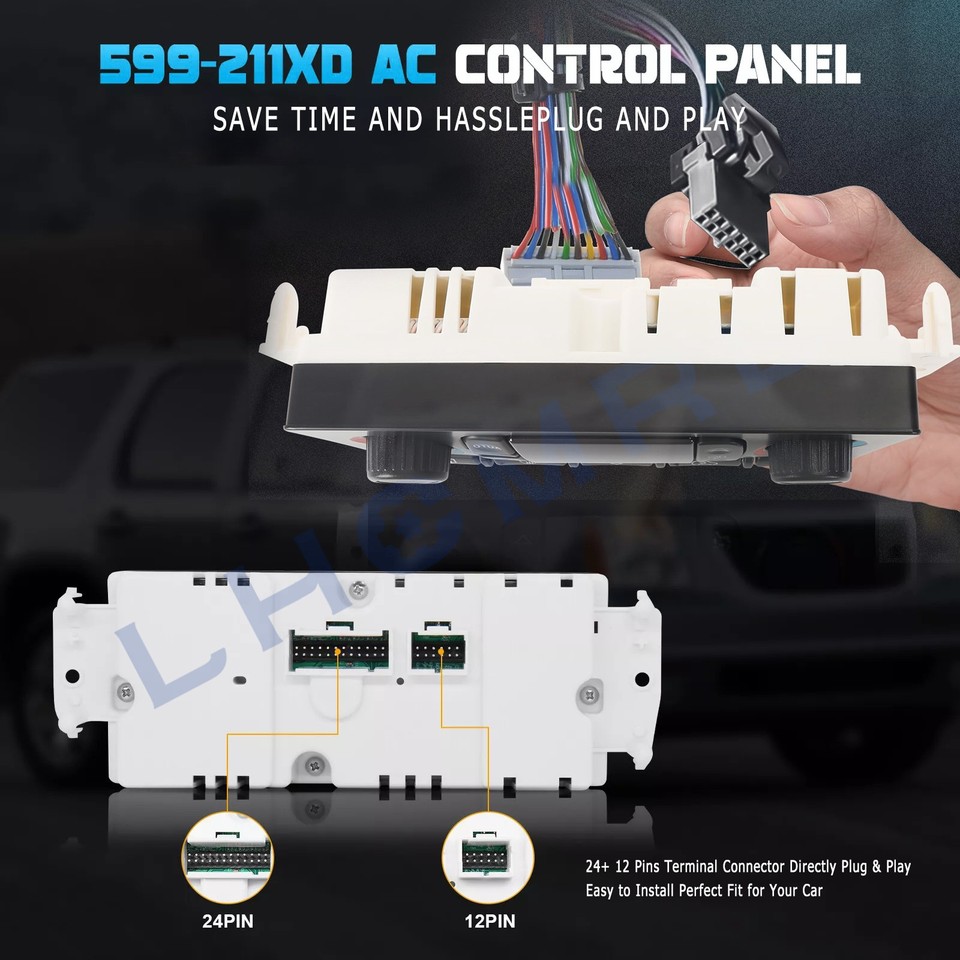 AC Heater Climate Control Module 599-211XD For Chevy GMC Improved ...
