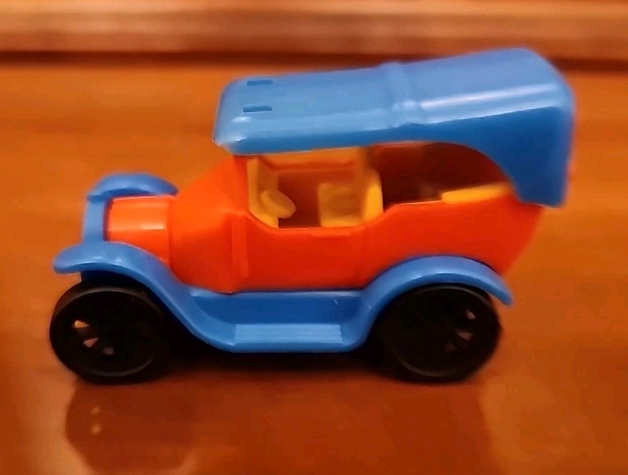 Vintage 1950s Bruder Mini Model T Car Snap Together Plastic West ...