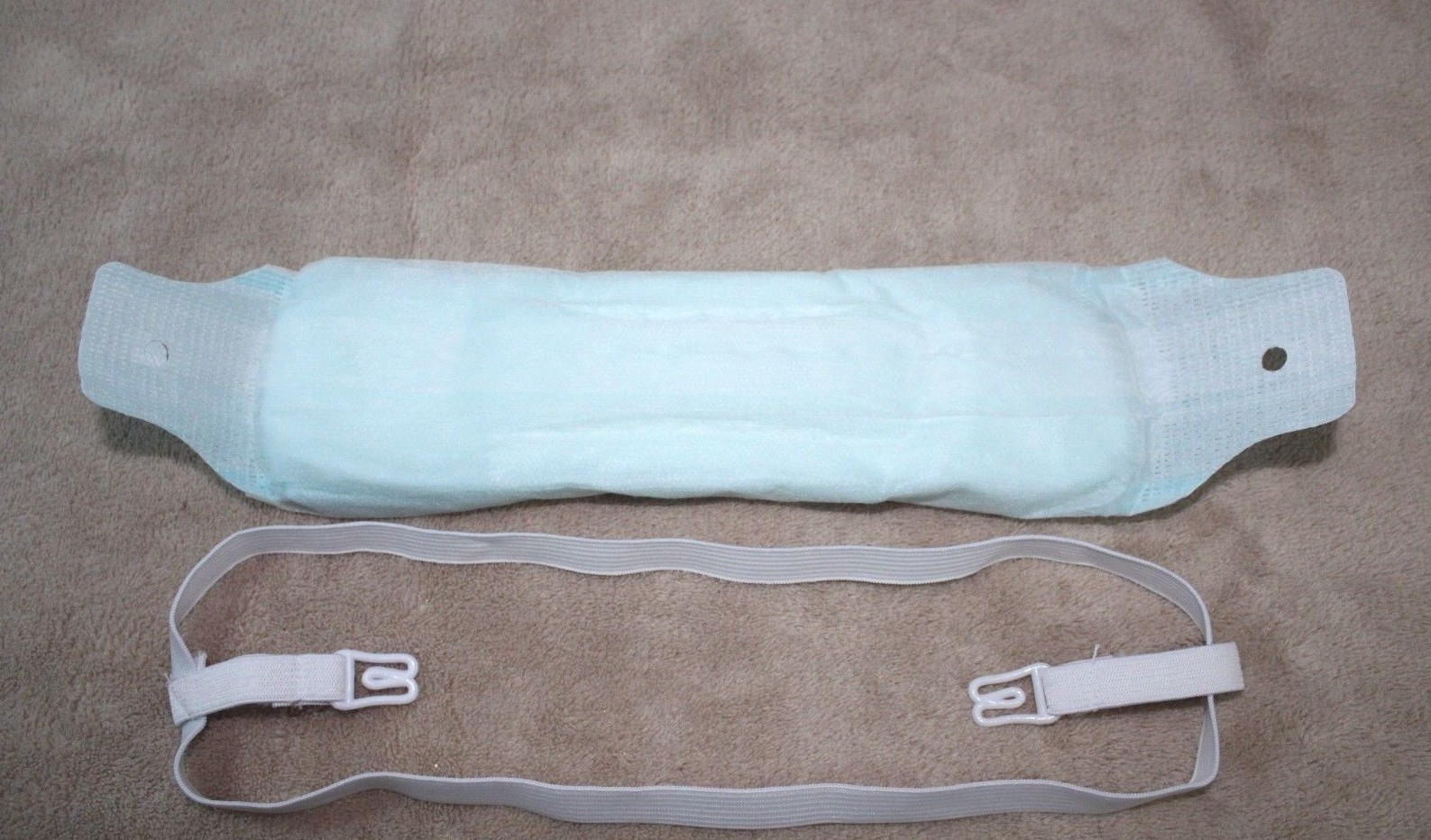 Sanitary Napkin Loop Maternity Towels 3X10 Pads Extra Long 12.5"or 32cm ...