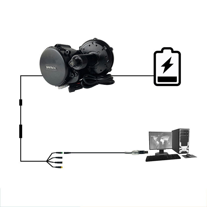 Bafang USB Programming Cable Mid Drive Electric Bike Motor Programmed ...