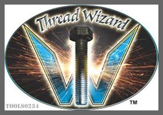 TW200 5mm - 14 mm Thread Wizard Metric Bolt Cleaner NES | eBay
