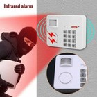 2x WIRELESS MOTION SENSOR ALARM SECURITY KEYPAD HOME GARAGE SHED ...