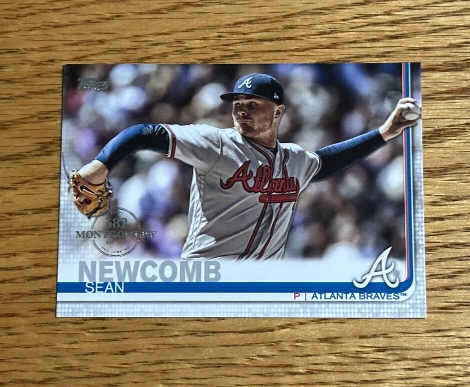 SEAN NEWCOMB 2019 Topps 582 Montgomery #408 | eBay