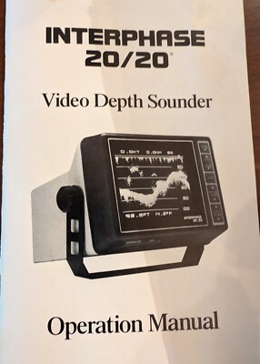 Interphase 20/20 Video Depth Sounder | eBay