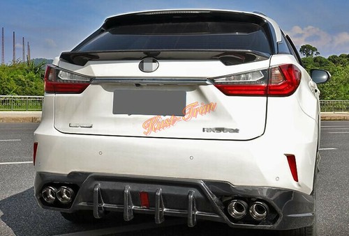 Real Carbon fibre Rear Trunk Duck Lid Spoiler Wing For Lexus RX350 ...