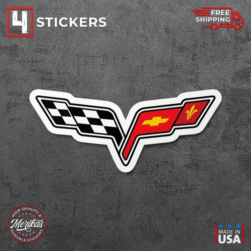 Corvette Vinyl Decal Stickers, Car, Truck Windows, Bumpers, Laptops | eBay