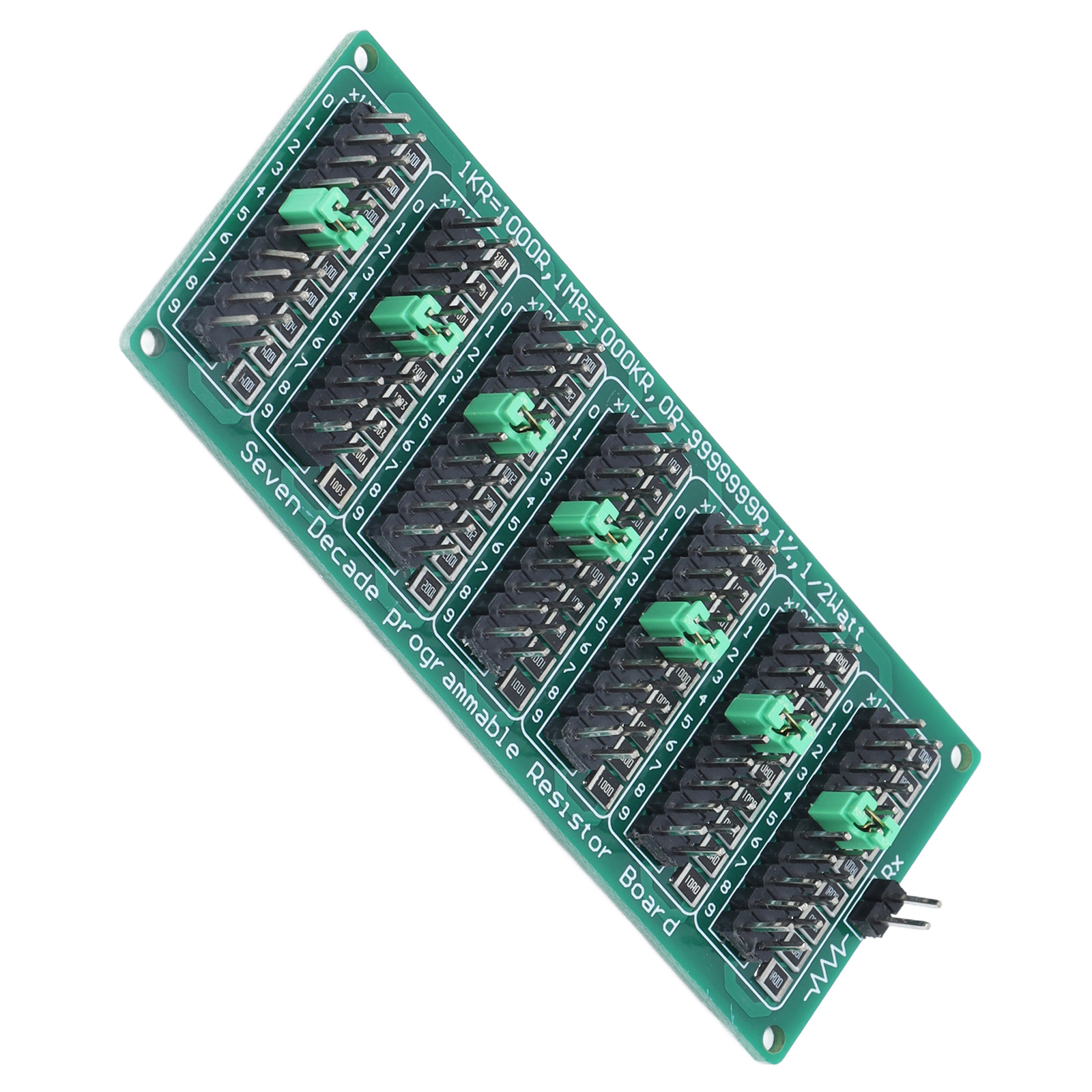 Programmable Resistor Board 1/2W Rated Power Adjustable }1% Resistance ...