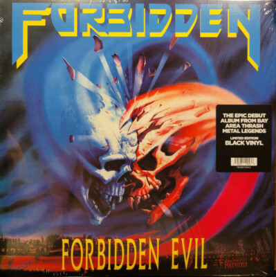 Forbidden - Forbidden Evil LP Black Vinyl Album - NEW Thrash Speed ...
