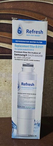 Refresh R-9101 Replacement Refrigerator Water Filter (Fits Samsung DA29 ...