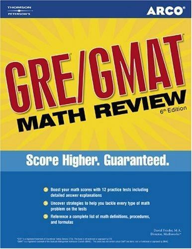 GRE/GMAT Math Review : The Preparation You Need to Score High by ...