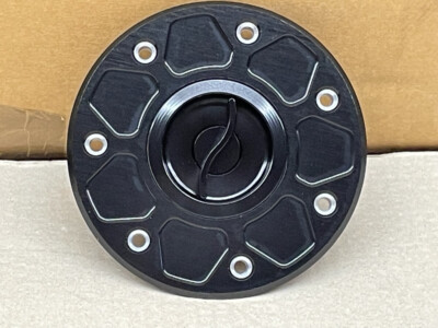 Gas Cap for Kawasaki (7 Hole VINTAGE) Accossato Quick Turn Fuel cap ...