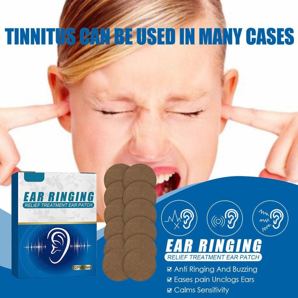 Tinnitus Relief Patches - Natural Treatment for Ear Ringing Hearing ...