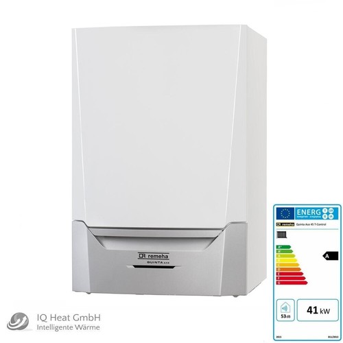 Remeha Quinta Ace 45 43 kW Gas Brennwert Wandkessel Schaltfeld T ...