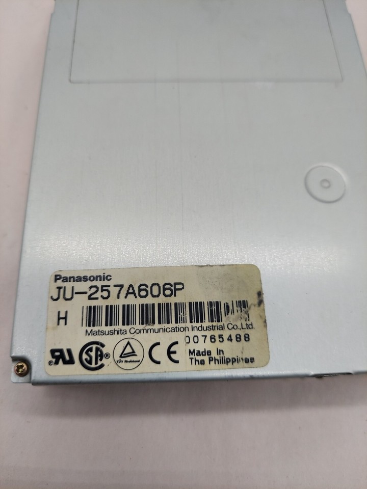 K1896 PANASONIC JU-257A606P FLOPPY DISK | eBay