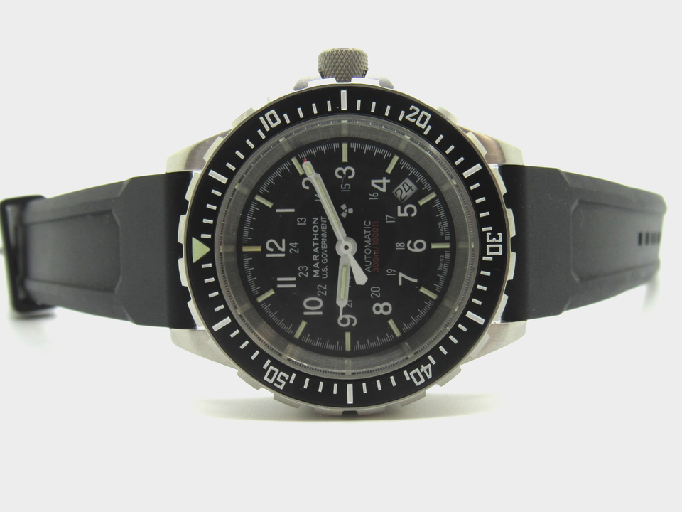 MARATHON US Govt Issue GSAR 41mm Auto 300M Military Dive Watch With ...