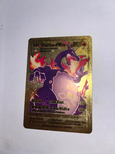 Pokémon Charizard VMAX CLAW G-MAX TEXTURED GOLD SV107/SV122 🔥HP 330🔥🐉 ...