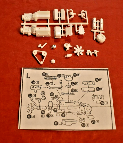 AMT Dodge Truck L700 V-8 Engine 1/25 | eBay