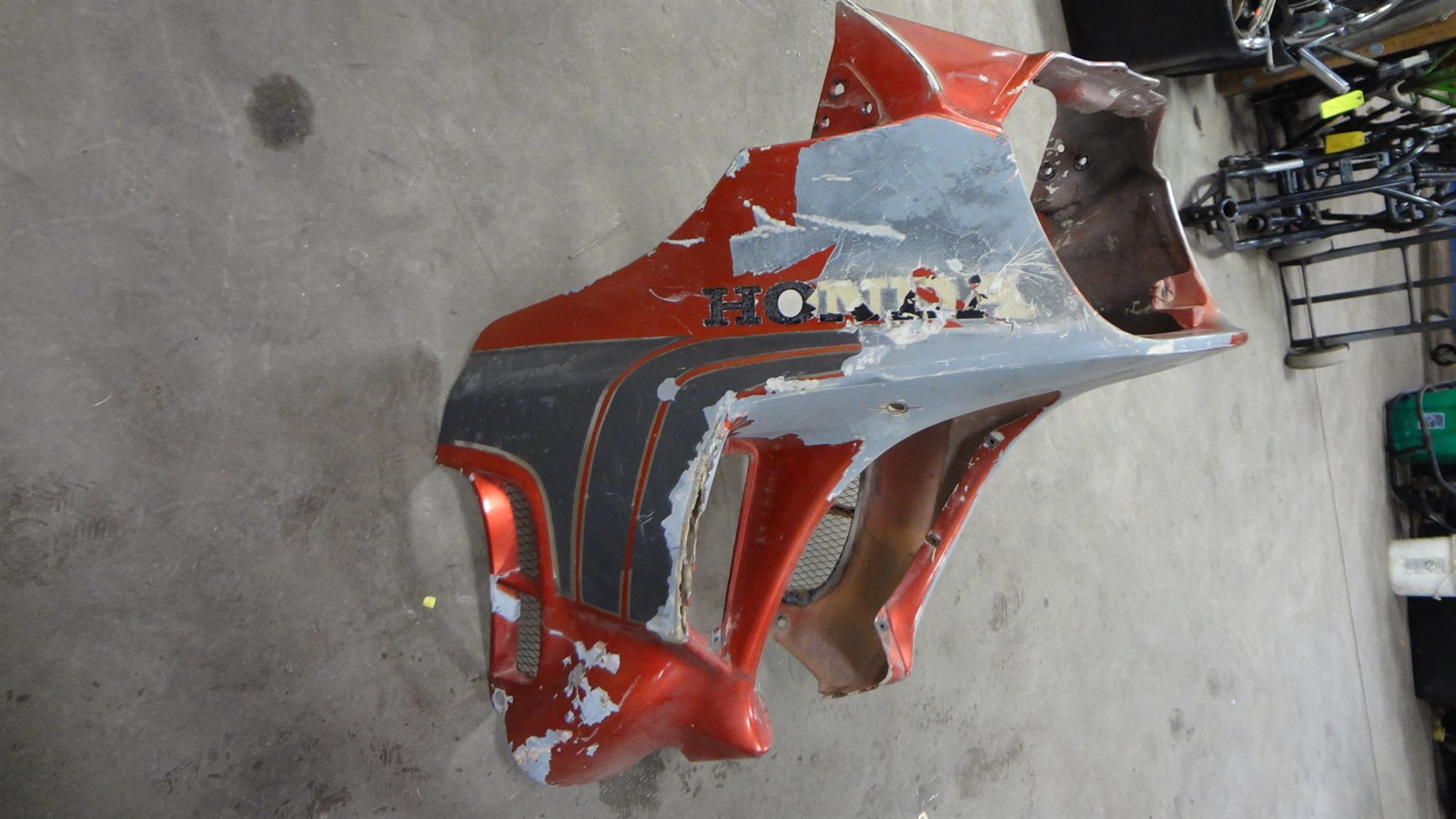 1982 Honda CX500TC CX 500 Turbo H919' front fairing body cowl | eBay