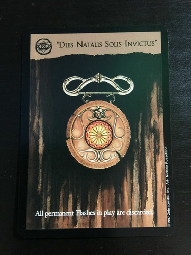 PreOwned 1997 Clive Barker Imajica CCG Common Card: Dies Natalis Solis ...