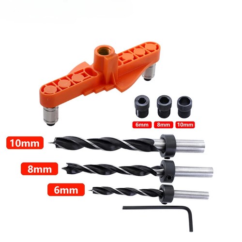 Two in One Round Wooden Drilling Locator Center Finding and Line ...