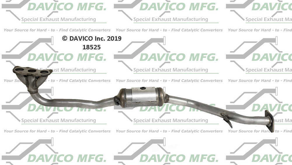 Catalytic Converter-Exact-Fit Davico 18525 for sale online | eBay