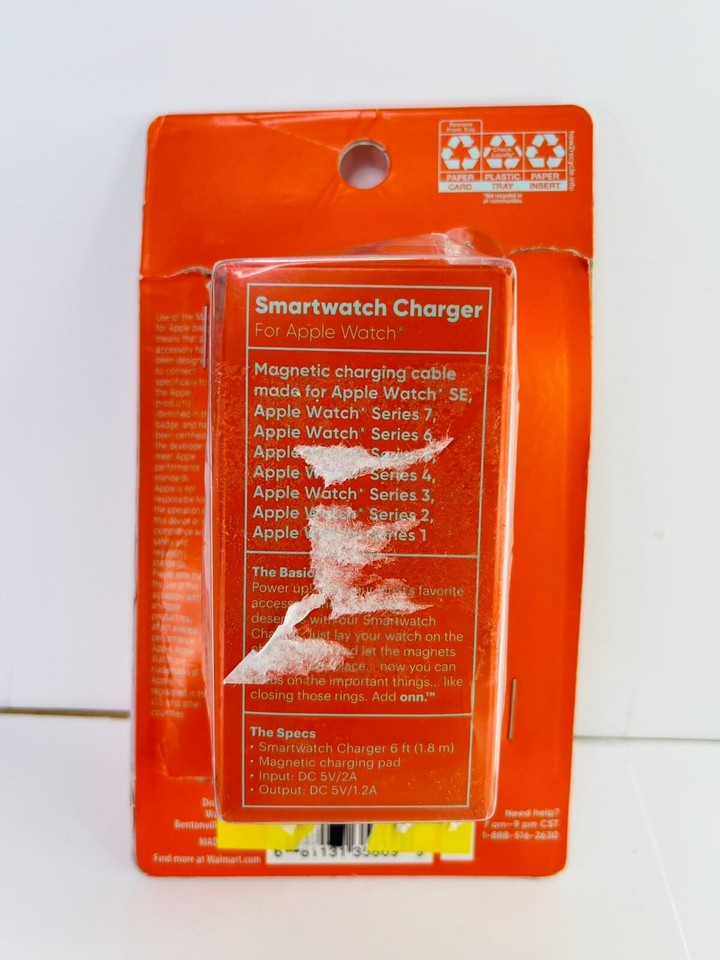 Add Onn. Smart Watch Charger 6ft | eBay