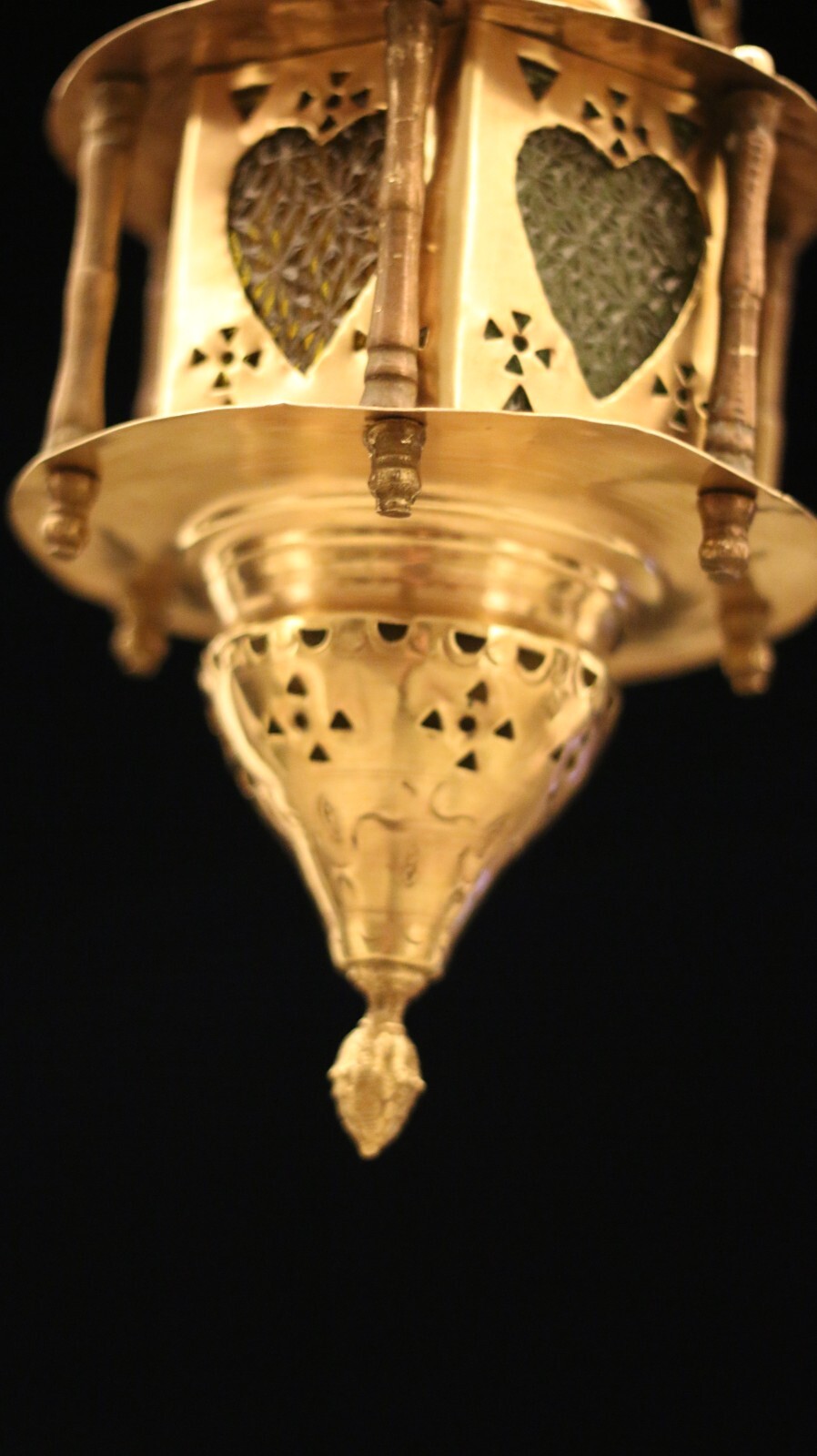 Antique Rare ottoman Brass Lantern Islamic Mosque Hanging Ramadan | eBay