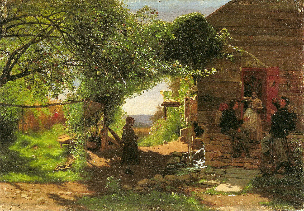 oil painting handpainted on canvas " Union Soldiers Accepting a Drink ...
