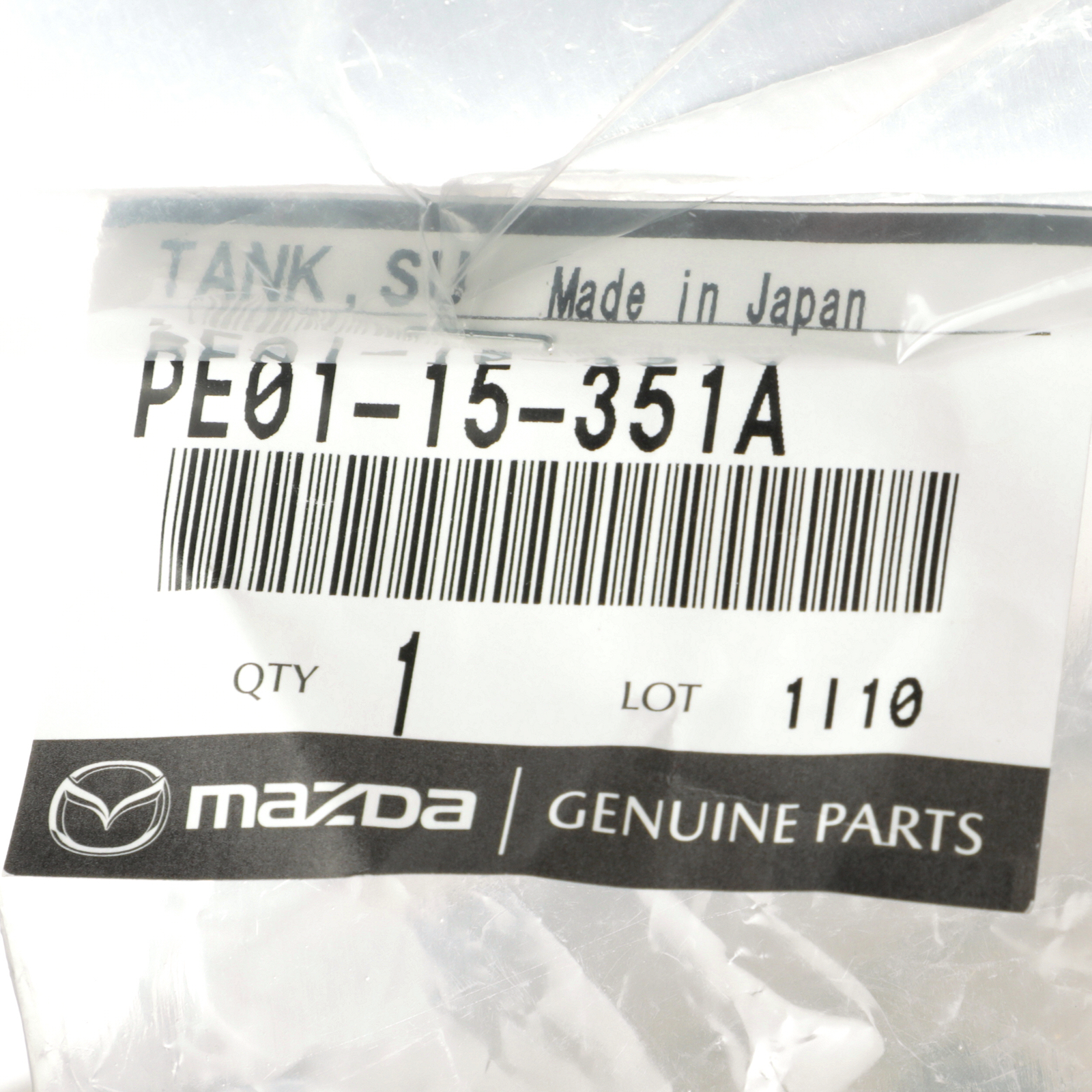 NEW OEM Mazda 2013-2024 CX-5 Mazda3 Engine Coolant Reservoir Tank PE01 ...